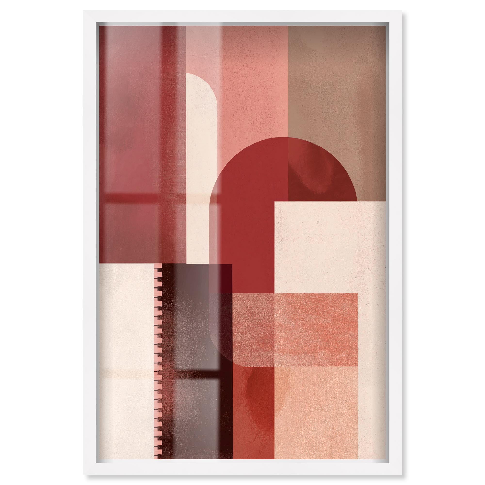 Urban Dusk III Shadowbox Print Boho Living Room Art by Art Remedy ...