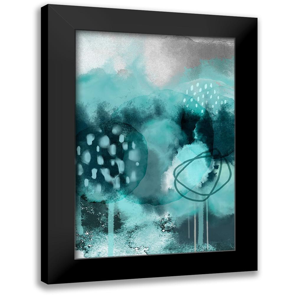 Urban Epiphany 11x14 Black Modern Framed Museum Art Print Titled - Teal ...