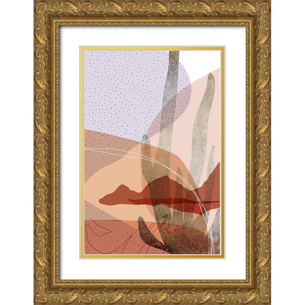 Urban Epiphany 11x14 Gold Ornate Wood Framed with Double Matting Museum ...