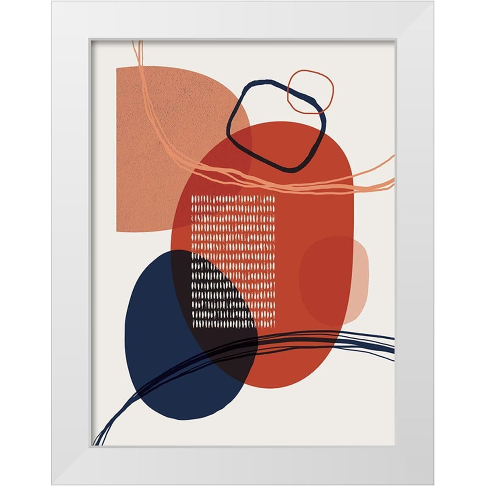 Urban Epiphany 12x14 White Modern Wood Framed Museum Art Print Titled ...