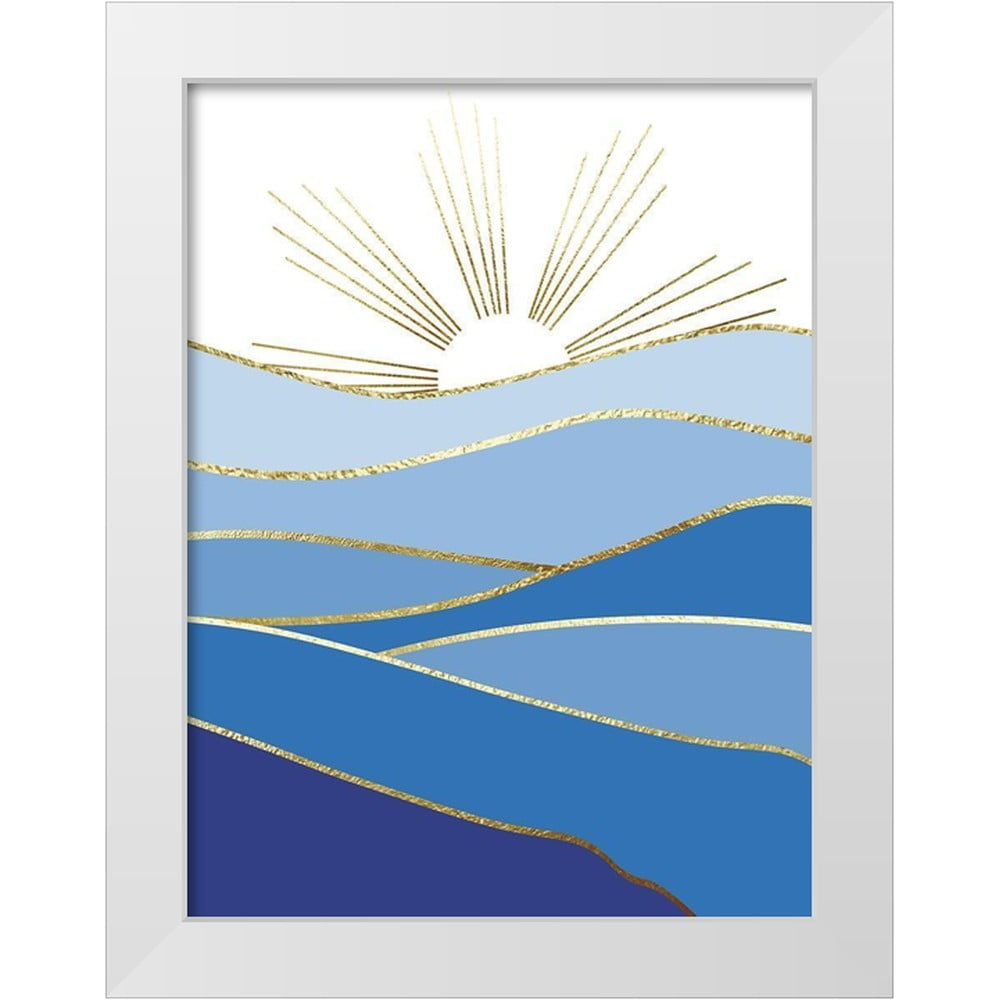 Urban Epiphany 12x14 White Modern Wood Framed Museum Art Print Titled ...