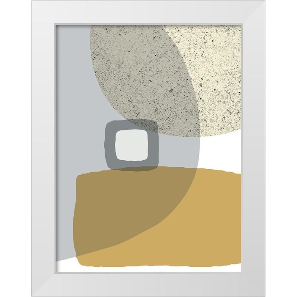 Urban Epiphany 12x14 White Modern Wood Framed Museum Art Print Titled ...