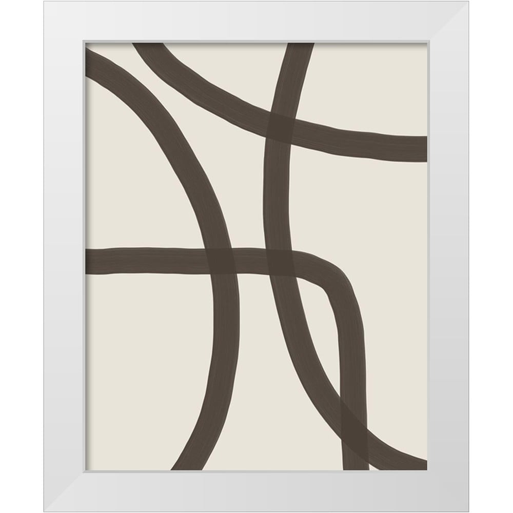 Urban Epiphany 12x14 White Modern Wood Framed Museum Art Print Titled ...