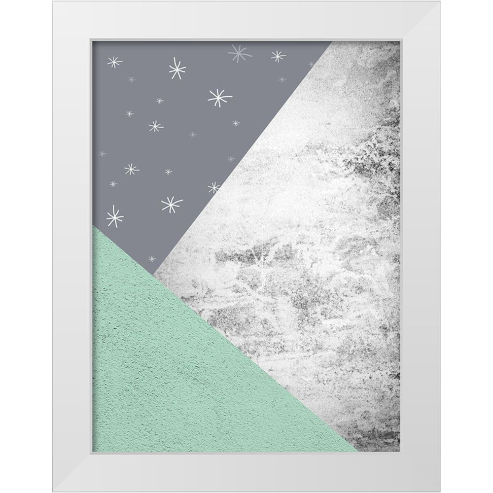 Urban Epiphany 12x14 White Modern Wood Framed Museum Art Print Titled ...