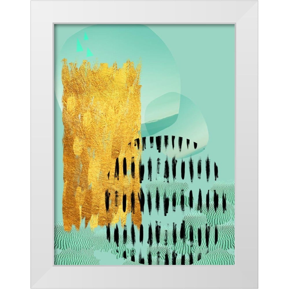 Urban Epiphany 12x14 White Modern Wood Framed Museum Art Print Titled ...
