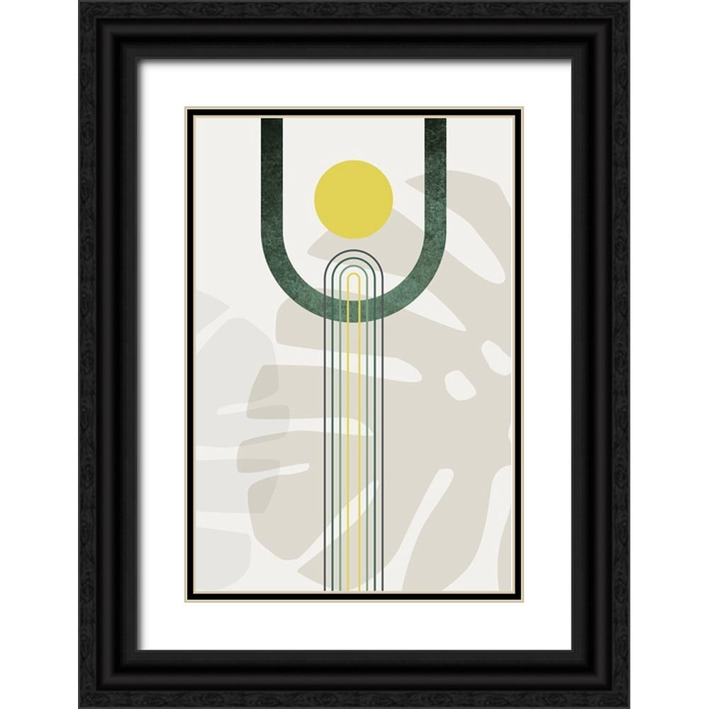 Urban Epiphany 17x24 Black Ornate Wood Framed with Double Matting ...