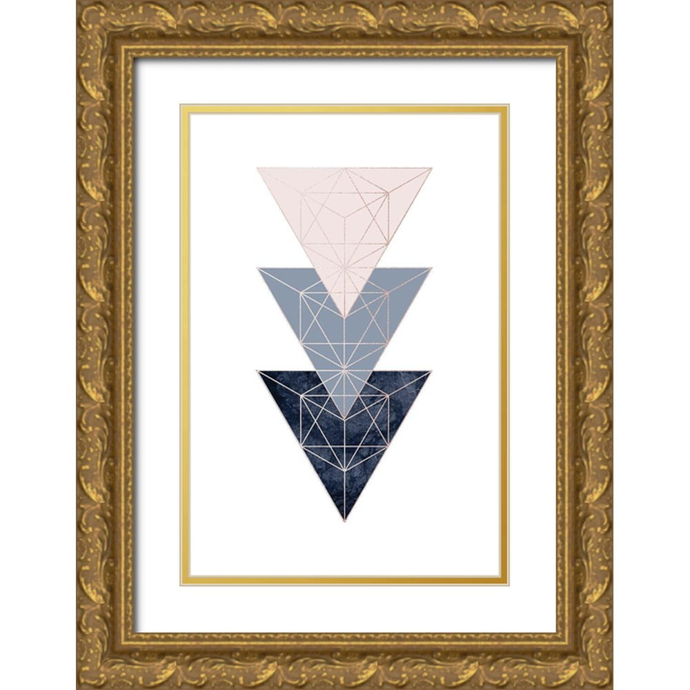 Urban Epiphany 17x24 Gold Ornate Wood Framed with Double Matting Museum ...