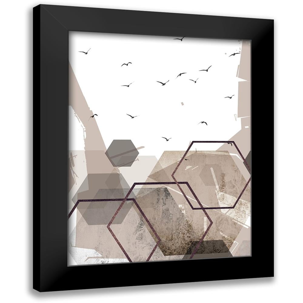 Urban Epiphany 19x24 Black Modern Framed Museum Art Print Titled ...