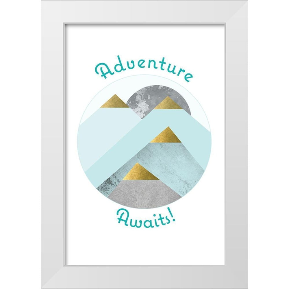 Urban Epiphany 23x32 White Modern Wood Framed Museum Art Print Titled ...