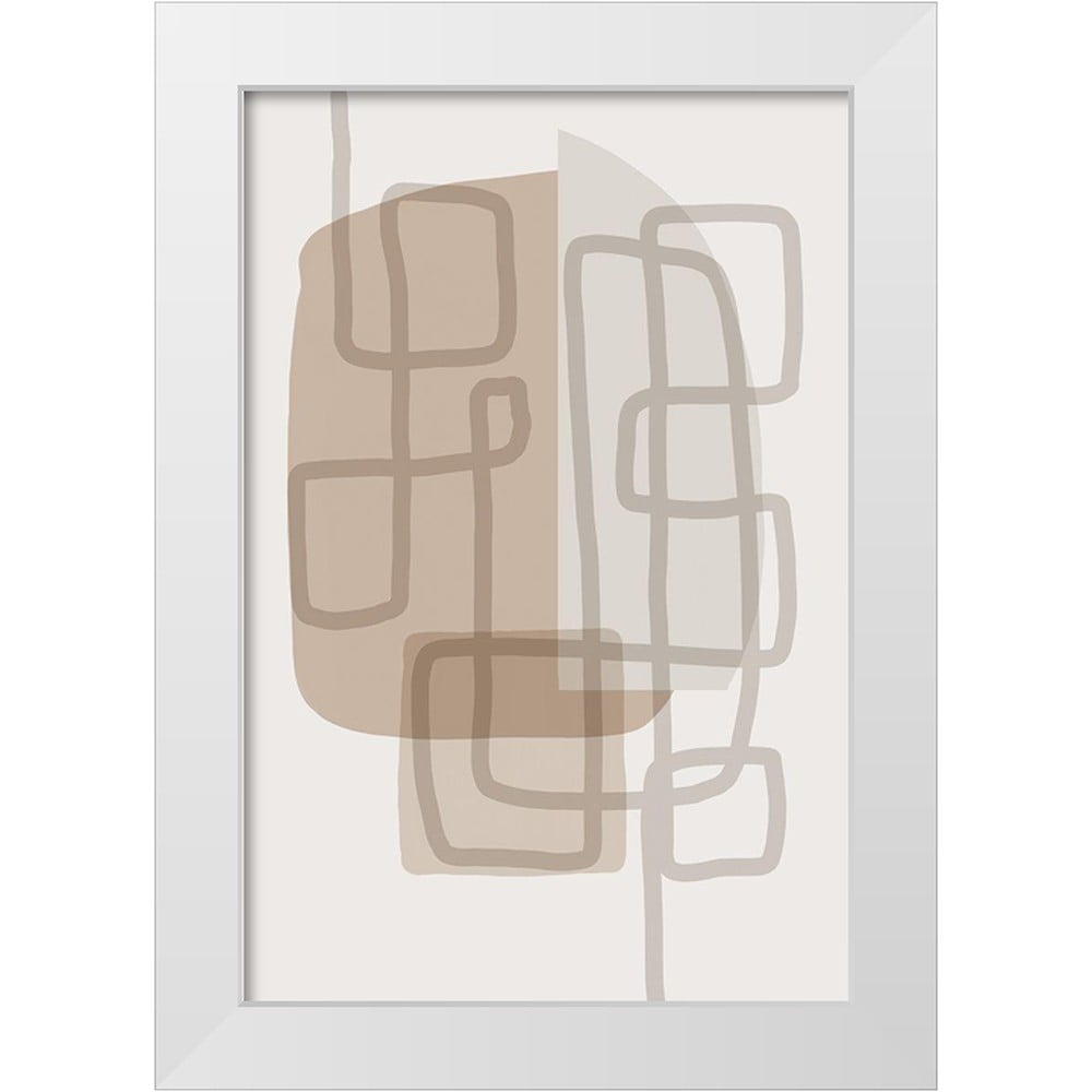 Urban Epiphany 23x32 White Modern Wood Framed Museum Art Print Titled ...