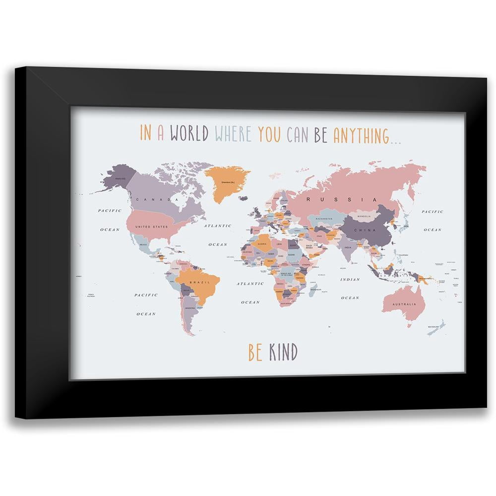 Urban Epiphany 24x19 Black Modern Framed Museum Art Print Titled - Be ...