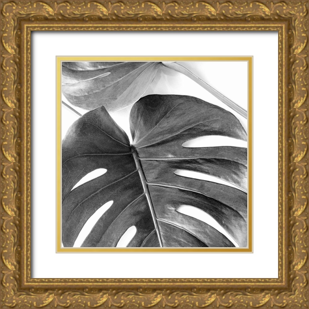 Urban Epiphany 26x26 Gold Ornate Wood Framed with Double Matting Museum ...