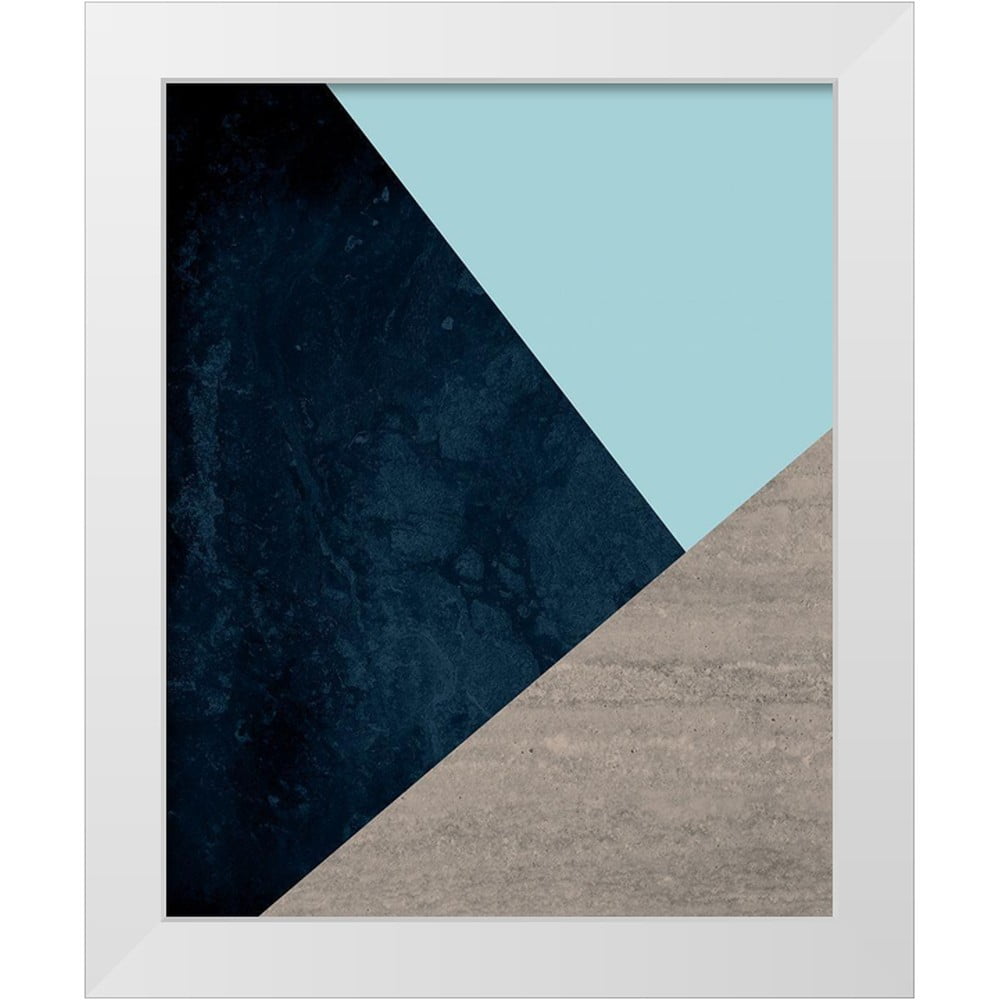 Urban Epiphany 26x32 White Modern Wood Framed Museum Art Print Titled ...