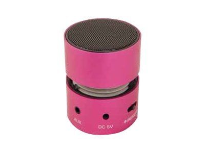 Urban Factory 3W Mini Speaker with Bluetooth, Pink - Walmart.com