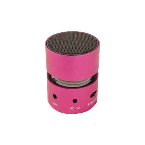 Urban Factory 3W Mini Speaker with Bluetooth, Pink - Walmart.com