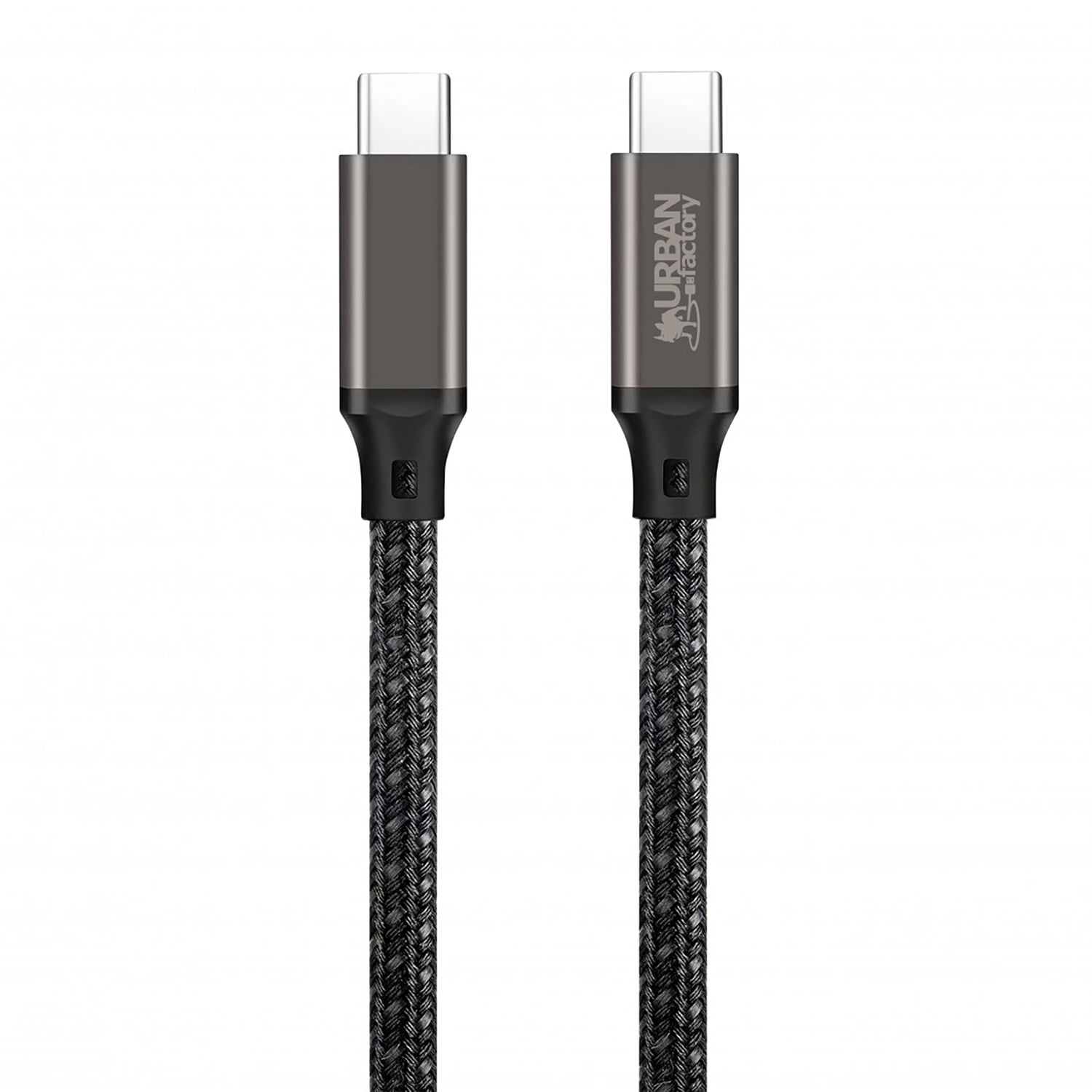 Urban Factory BASEE E-Mark USB-C to USB-C 6.5-Ft. 100-Watt Cable ...