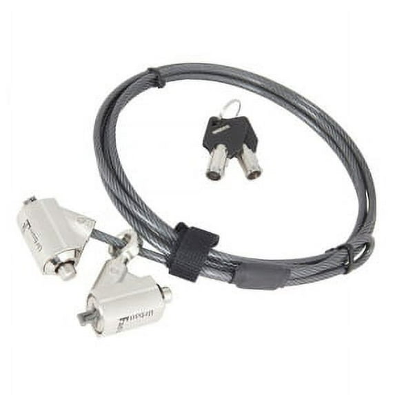 Urban Factory Security Cable (white box) Anti Theft Cable - 2 locks ...