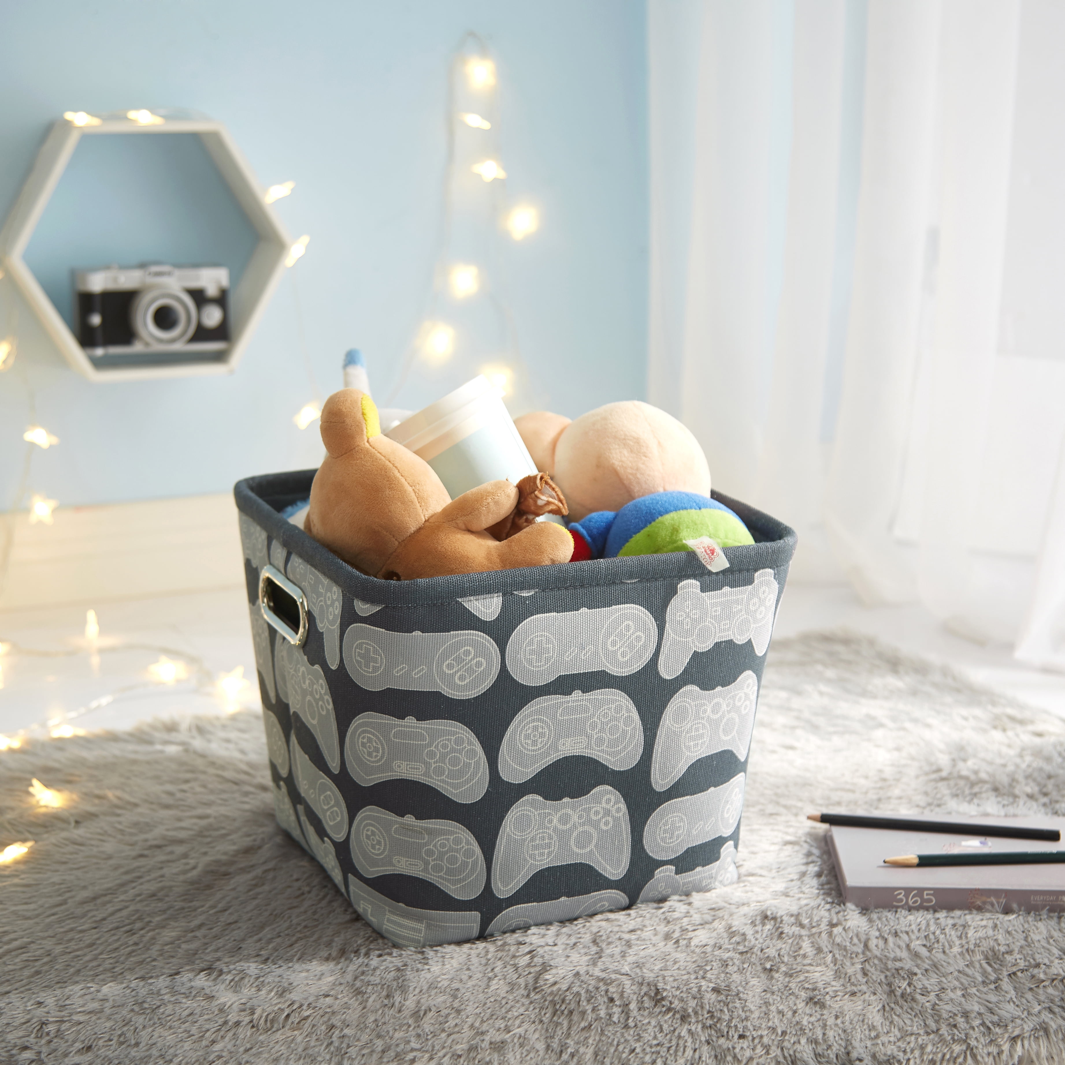 Urban Gaming Storage Cube - Metal Handles - Walmart.com