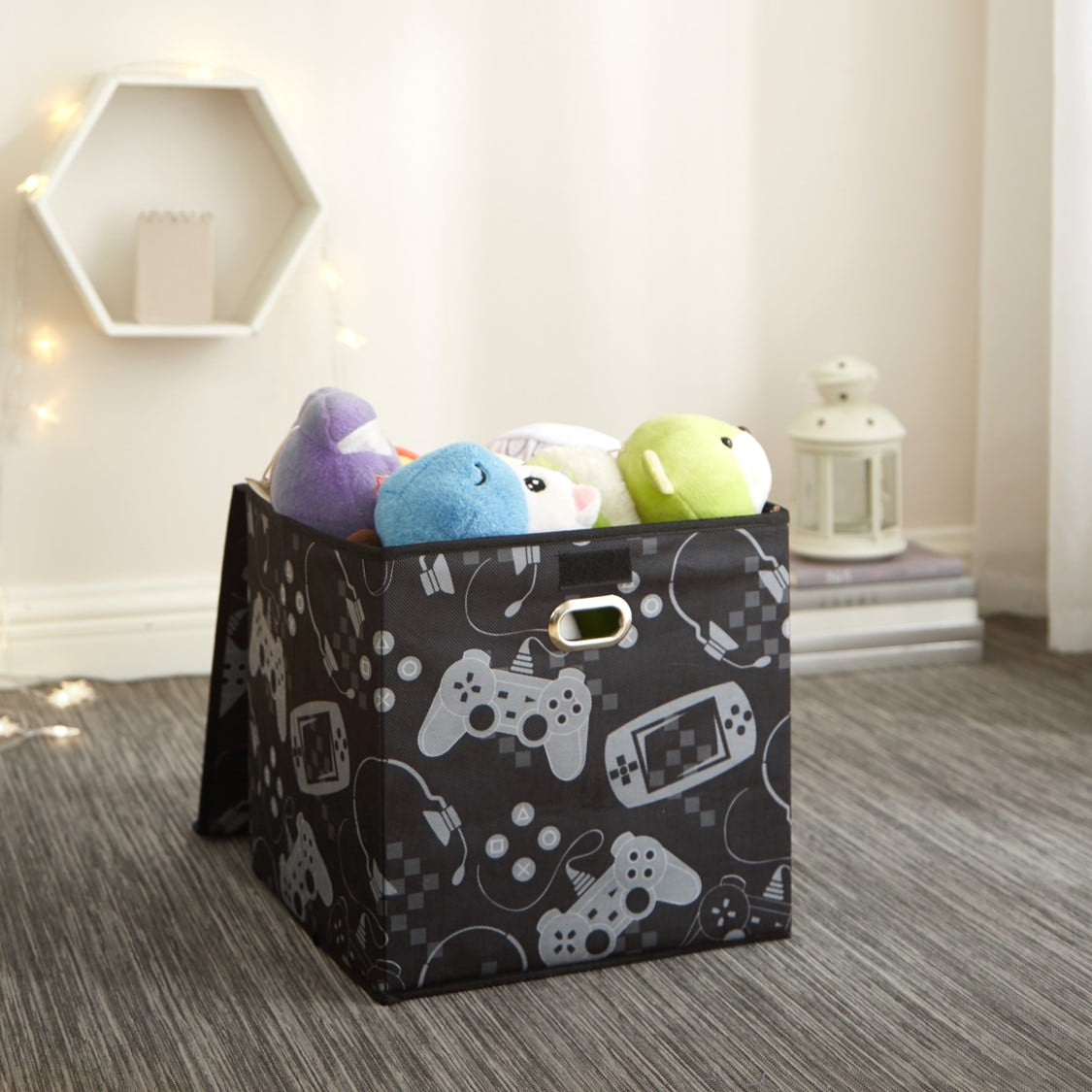 Urban Gaming Storage cube with Divider for Games and Remotes - Walmart.com