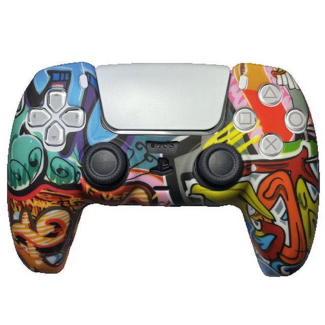 Urban Graffiti PS5 Silicone Grip Gaming Rubber Case Cover Playstation 5 ...