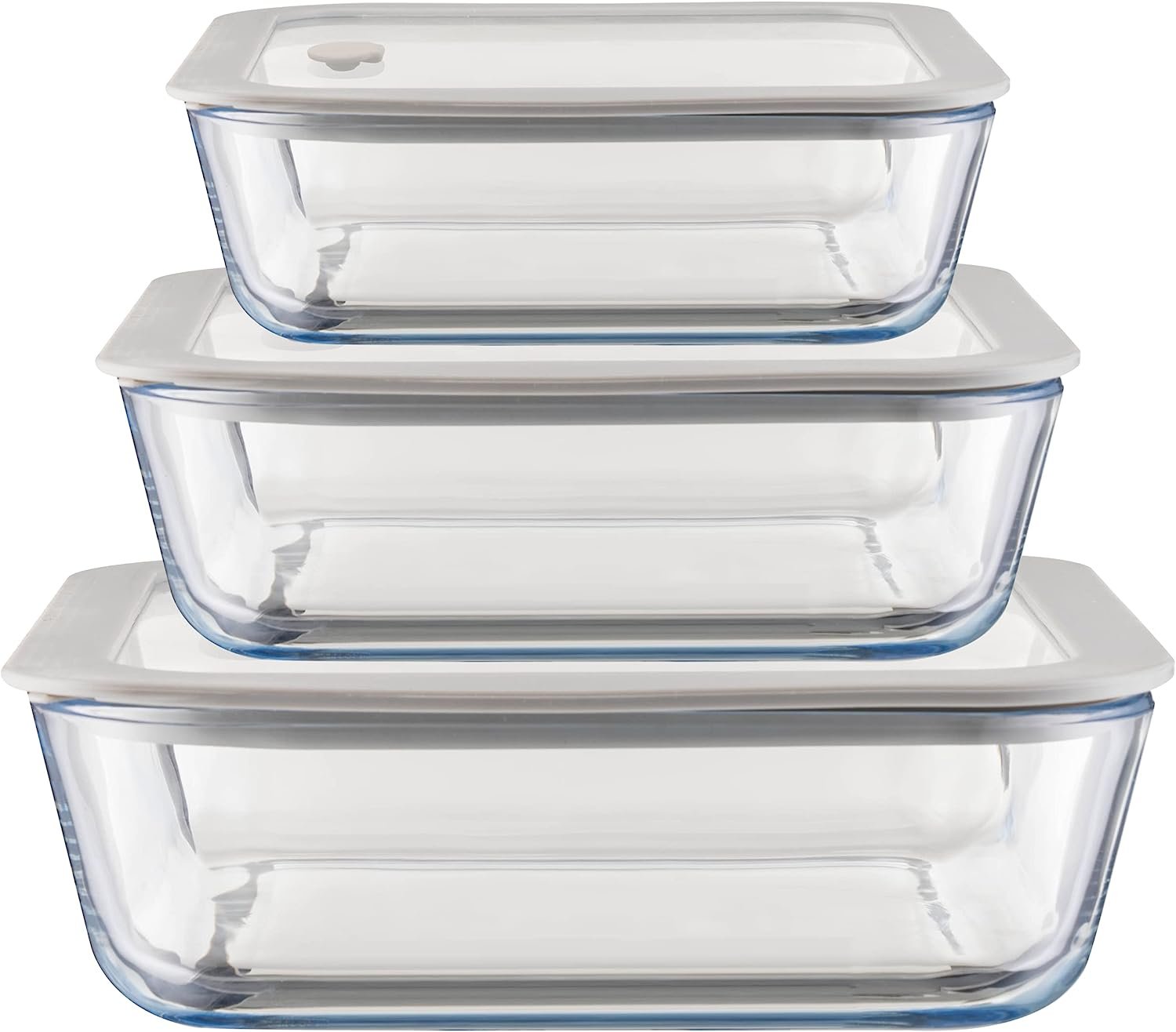 Snapware Total Solution Glass 4-Cup Square with Lid - Walmart.com