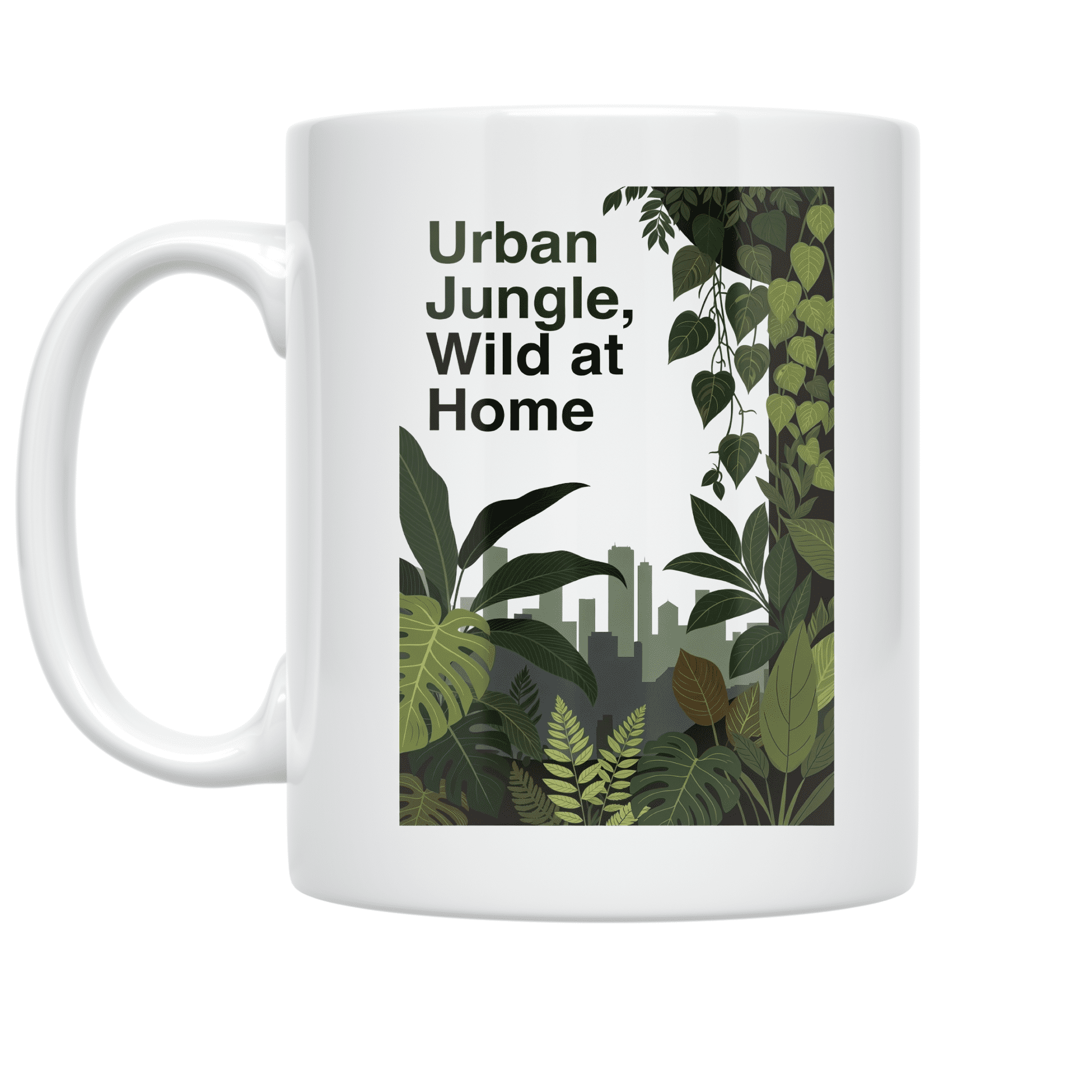 Urban Jungle Decor - Plant Lover - 11 oz Ceramic Coffee Mug - Walmart.com