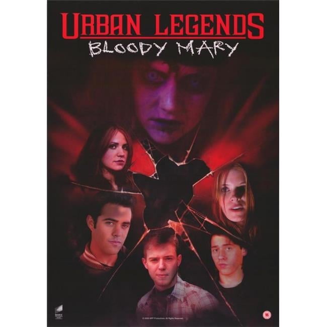 Urban Legends-Bloody Mary Movie Poster - 27 x 40 in. - Walmart.com