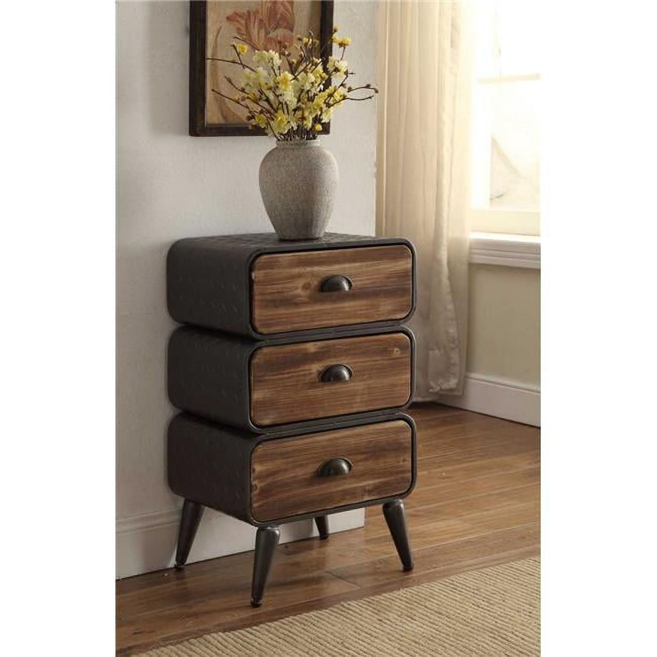 Urban Loft Rounded Drawer Chest - Walmart.com