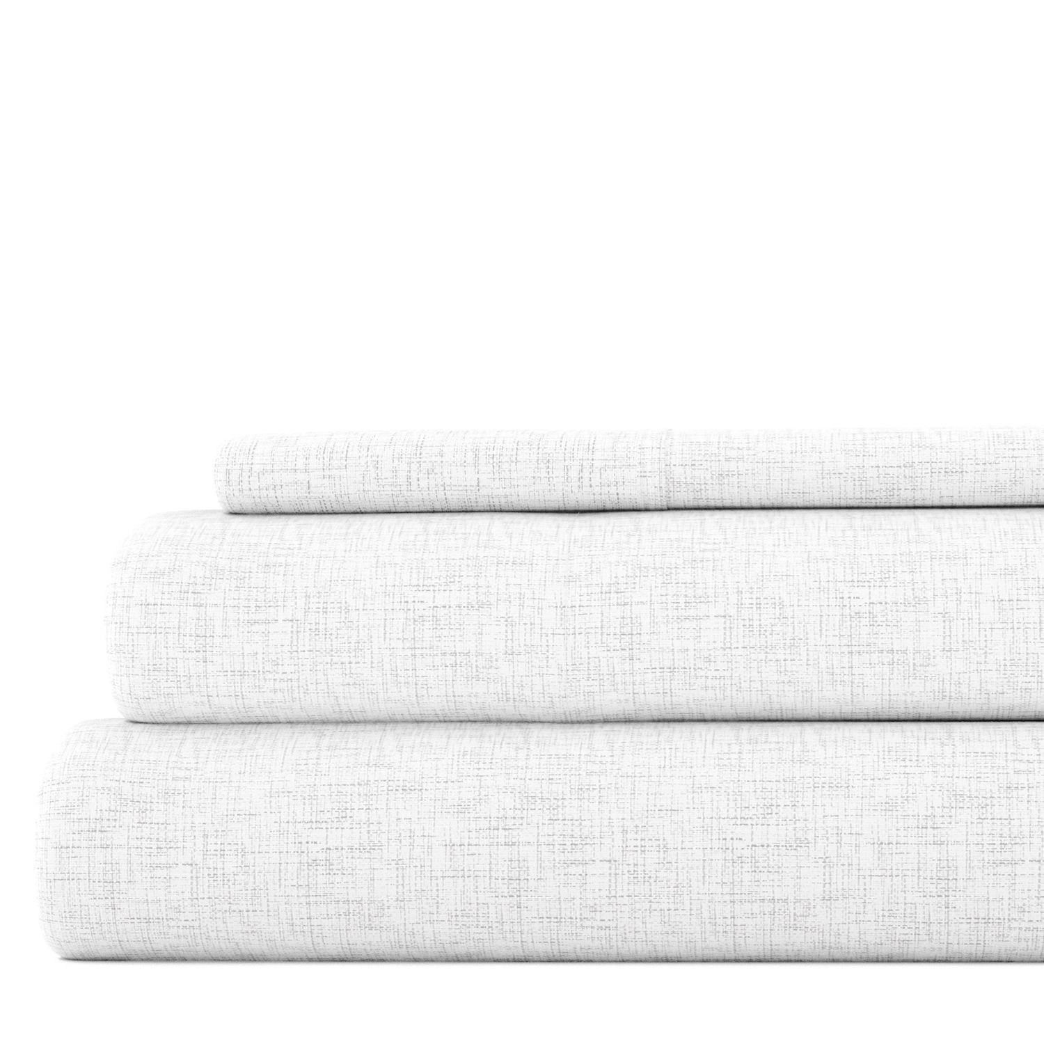 Urban Loft's 4pc Modern Elegance Patterns Premium Softness Bed Sheet ...