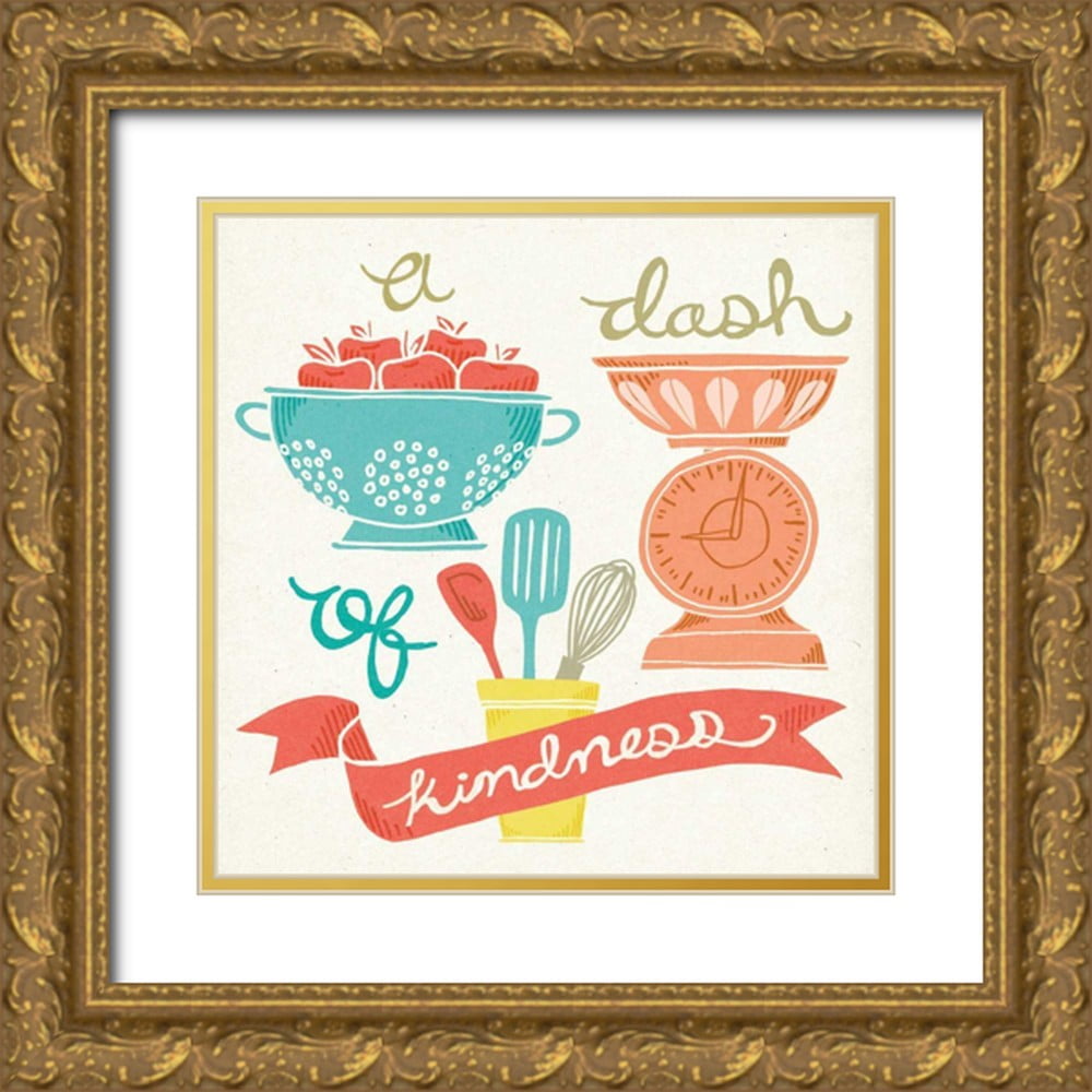 Urban, Mary 15x15 Gold Ornate Wood Framed with Double Matting Museum ...