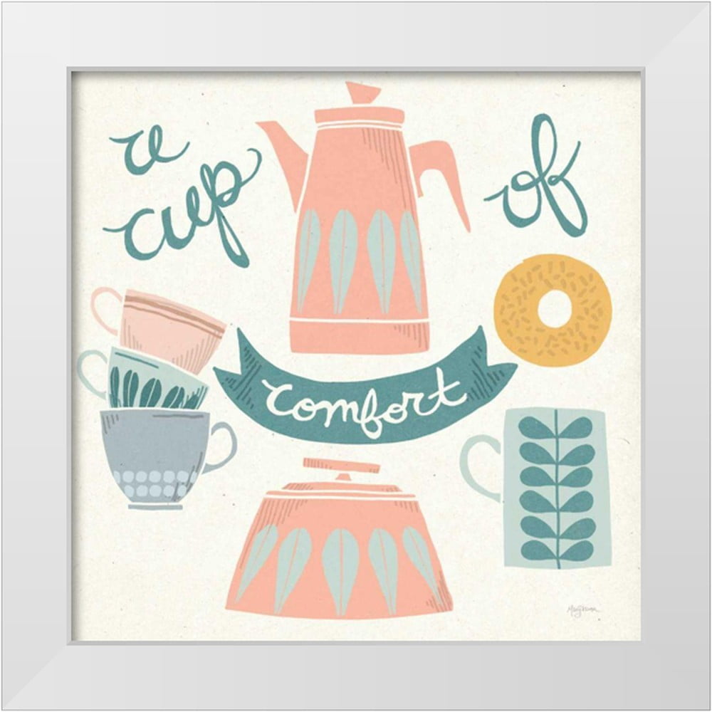 Urban, Mary 20x20 White Modern Wood Framed Museum Art Print Titled - A ...