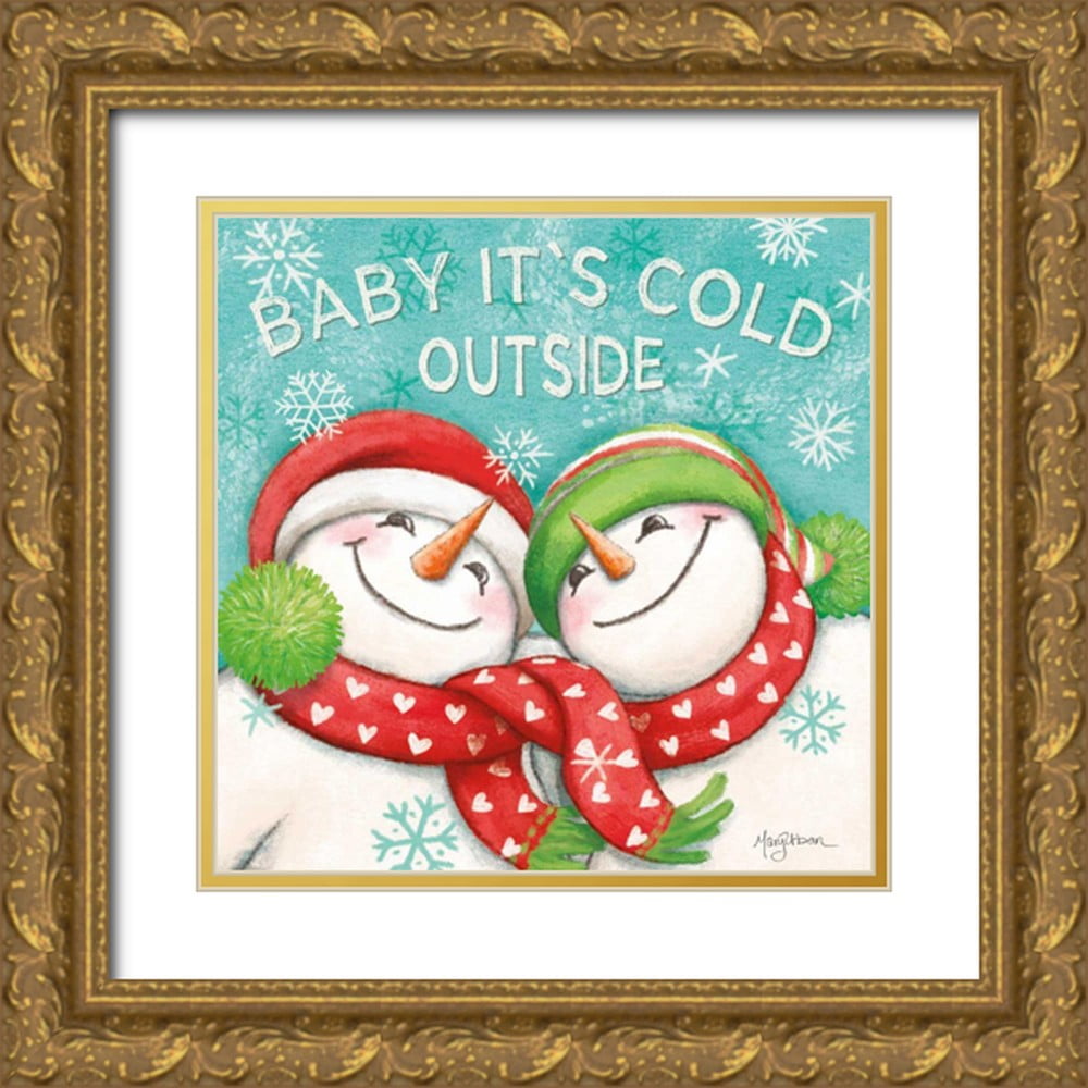 Urban, Mary 26x26 Gold Ornate Wood Framed with Double Matting Museum ...