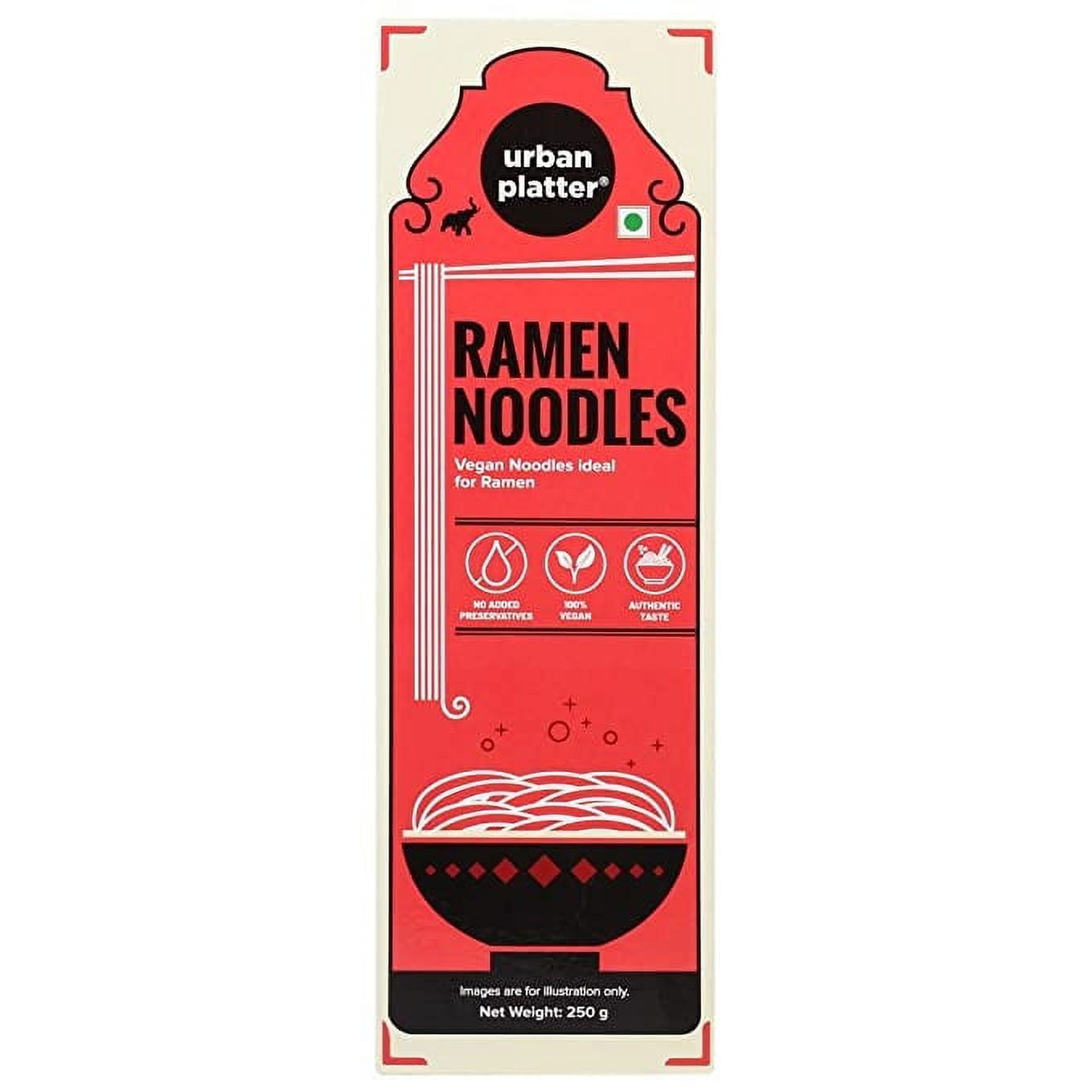 Urban Platter Ramen Noodles, 250G (Ideal For Ramen, No Added ...