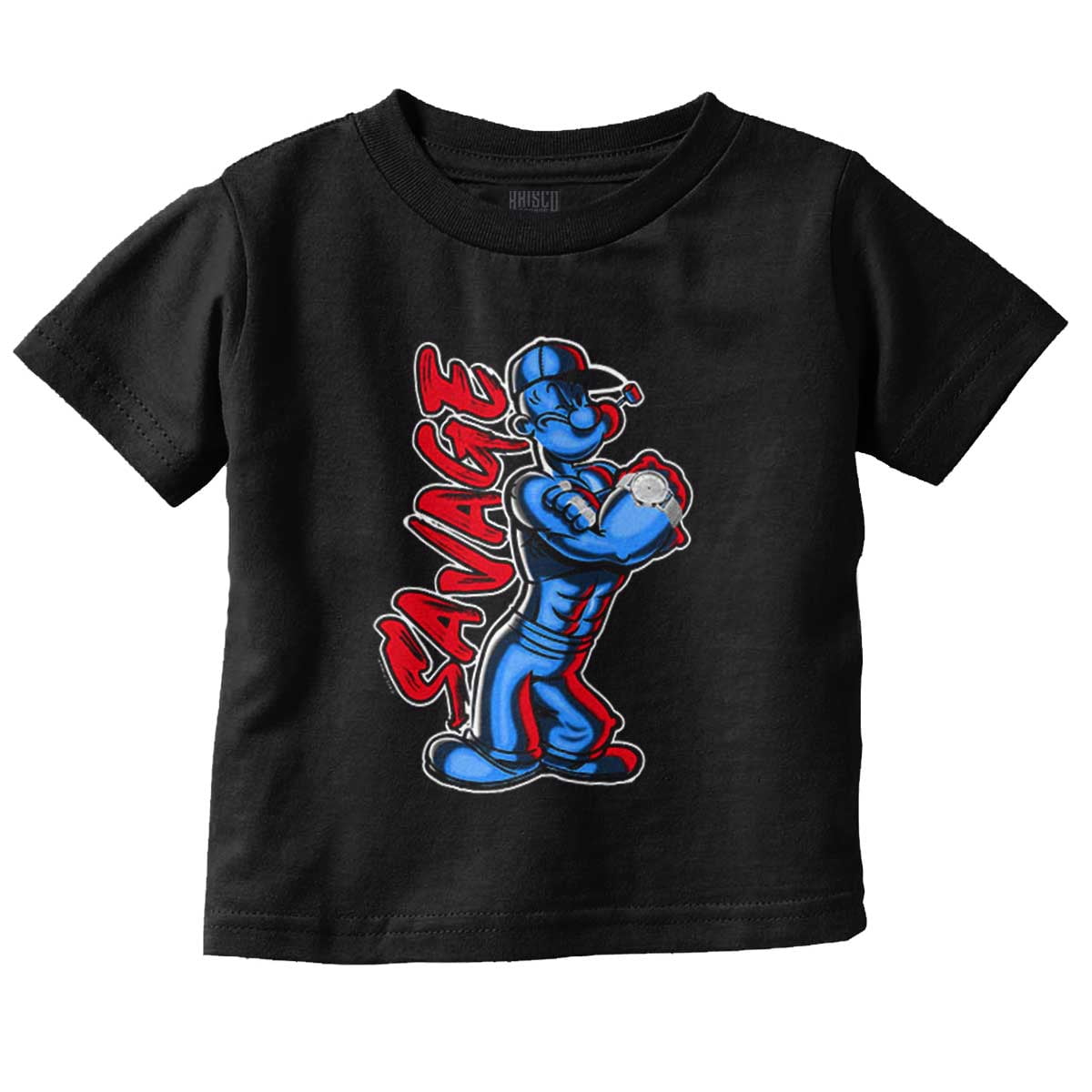 Urban Popeye Drip Savage Cartoon Toddler Boy Girl T Shirt Infant ...
