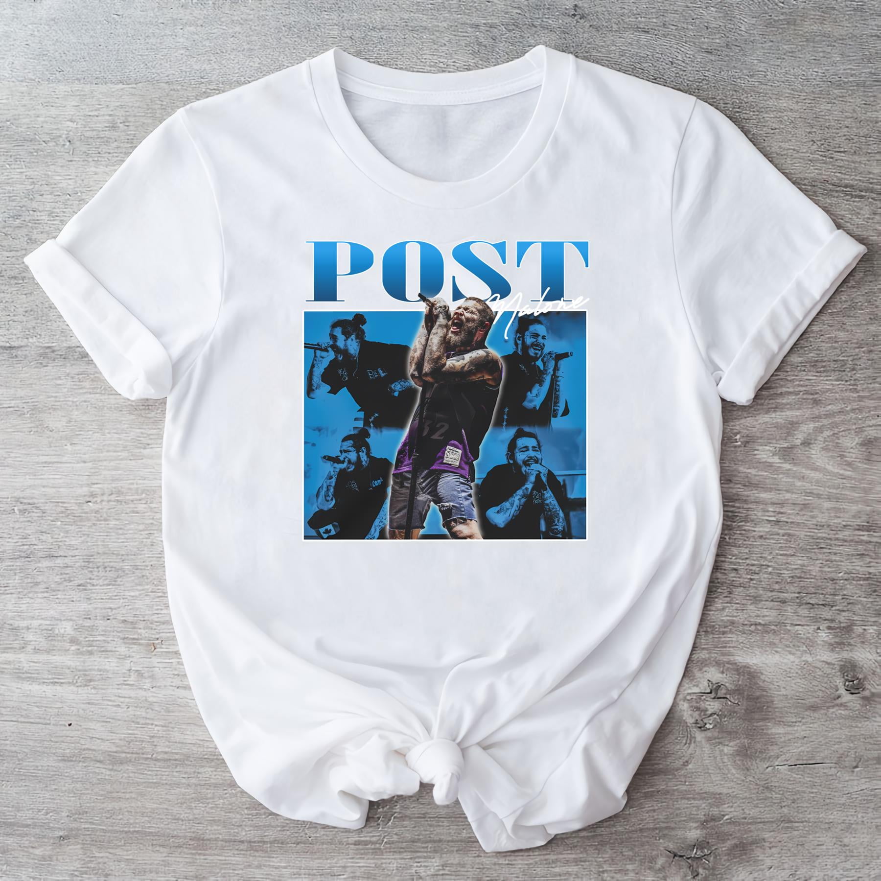 Urban Rap Stage Tribute Tee, Bold Graphic Streetwear Sound Fan Shirt ...