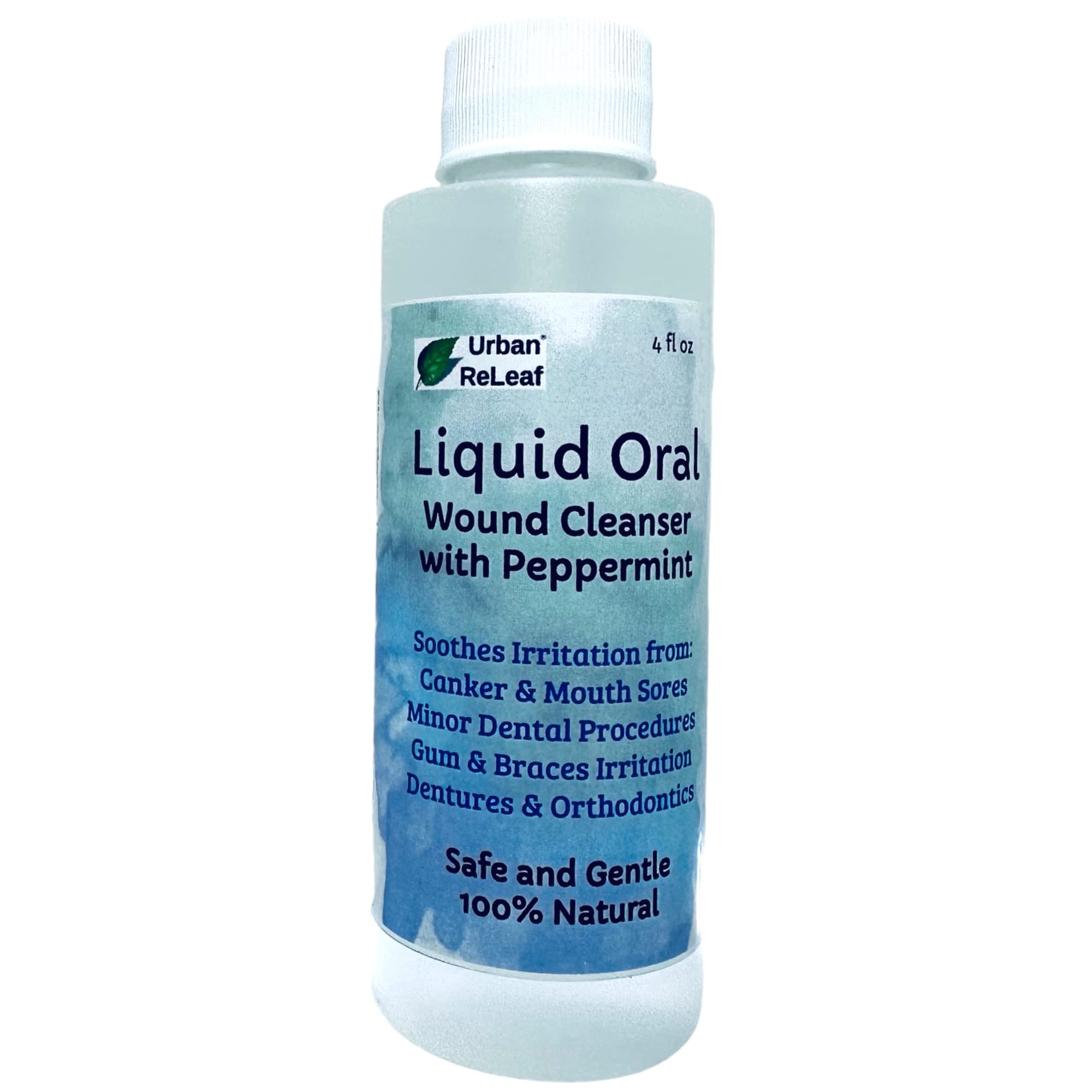 Urban ReLeaf Liquid Oral RRF12 Wound Cleanser with Soothe Irritation ...