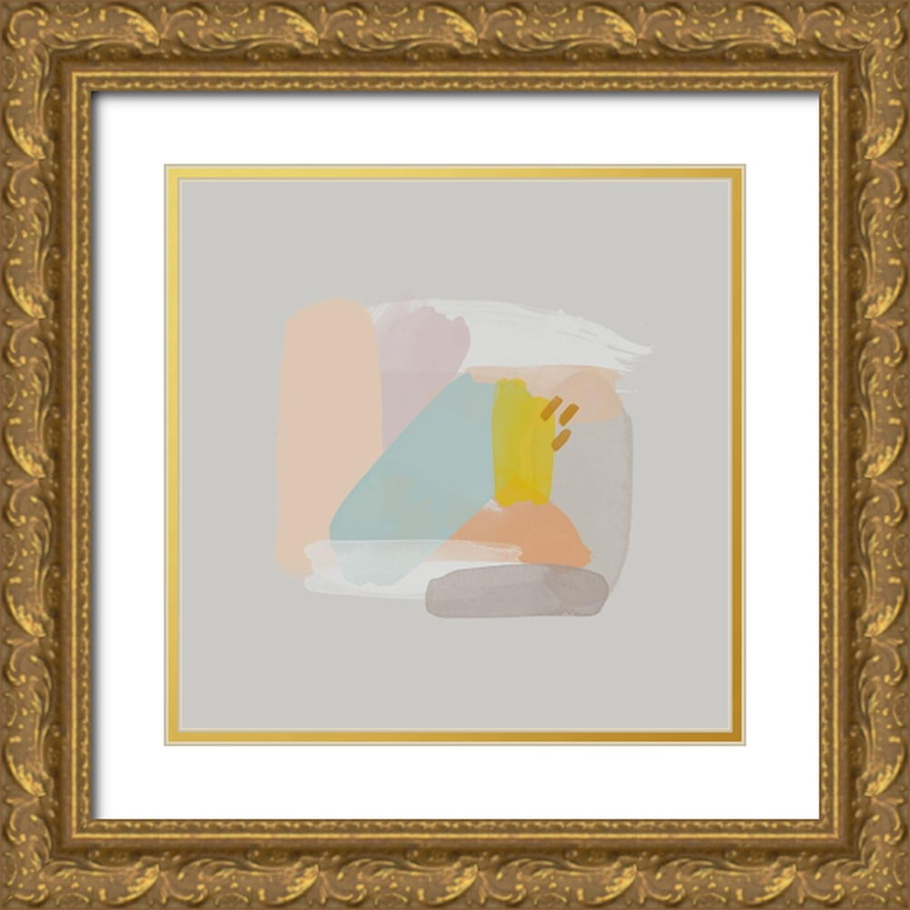 Urban Road 15x15 Gold Ornate Wood Framed with Double Matting Museum Art ...