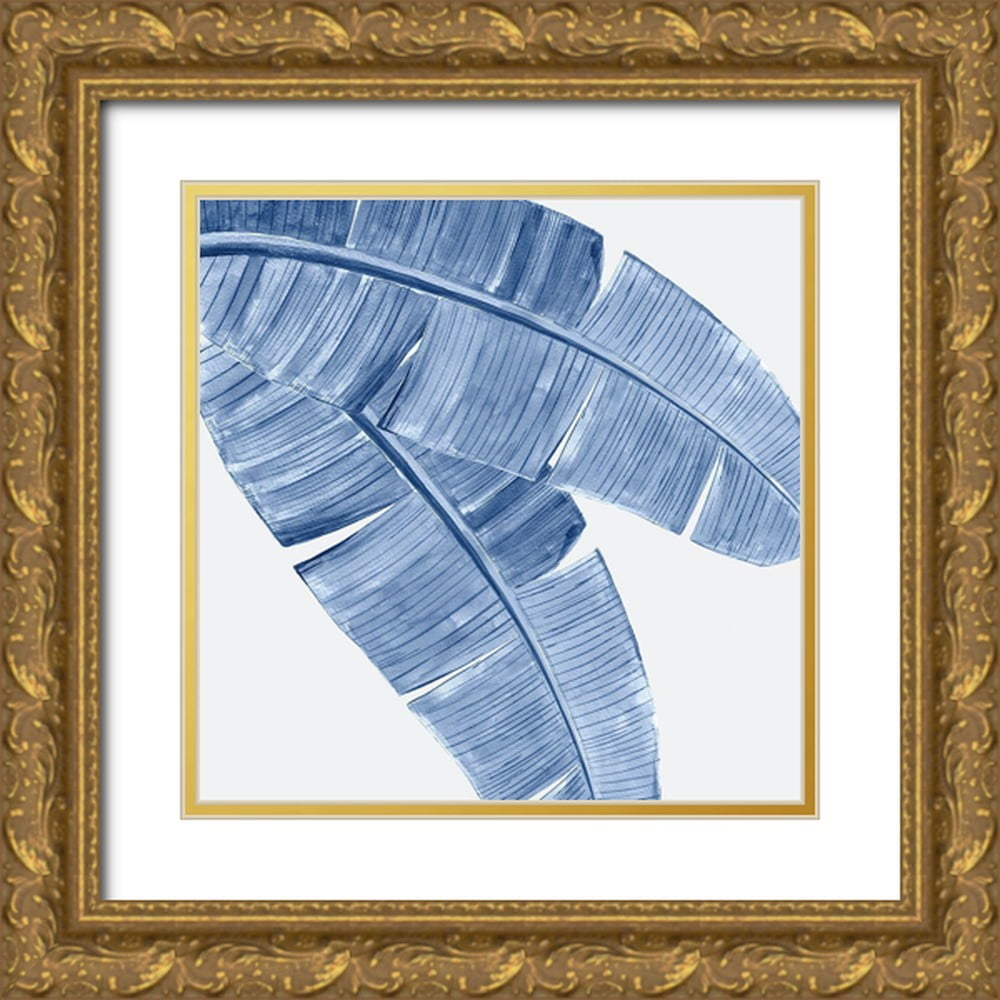 Urban Road 15x15 Gold Ornate Wood Framed with Double Matting Museum Art ...