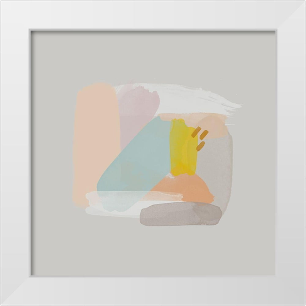 Urban Road 15x15 White Modern Wood Framed Museum Art Print Titled ...