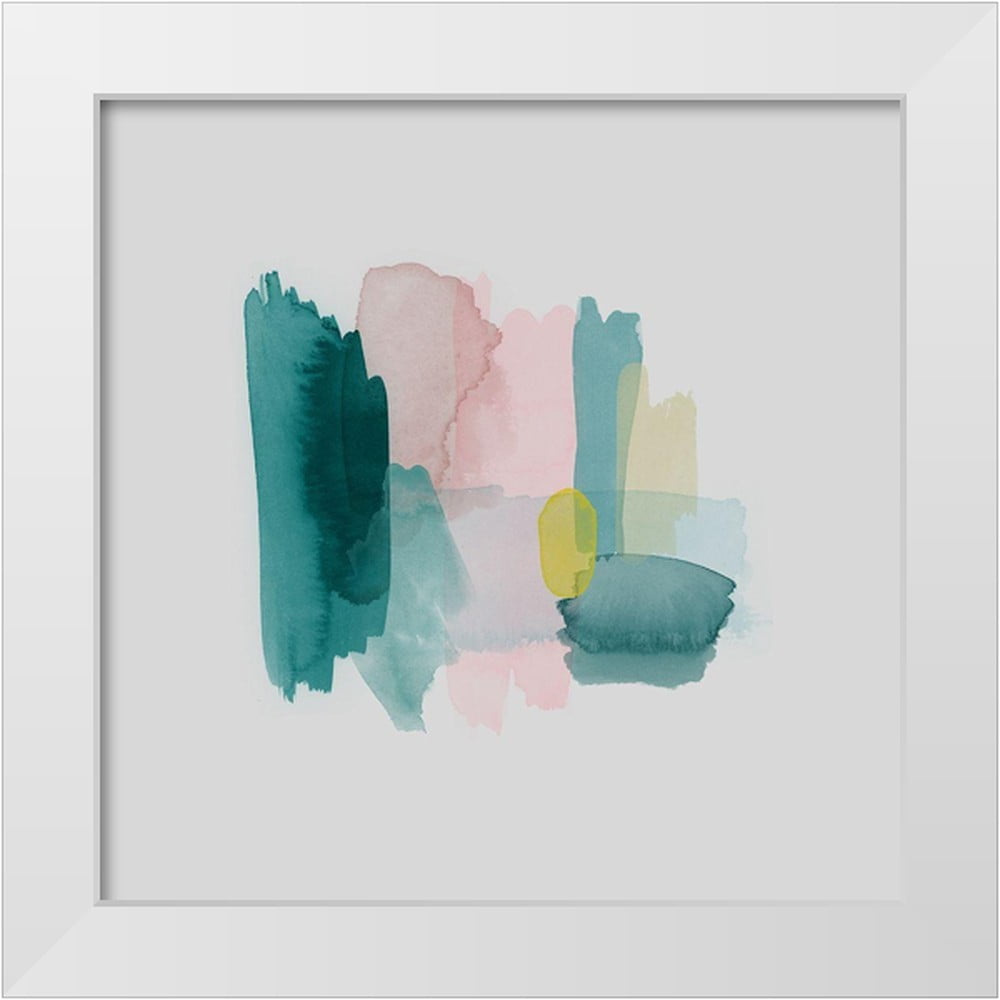 Urban Road 15x15 White Modern Wood Framed Museum Art Print Titled ...