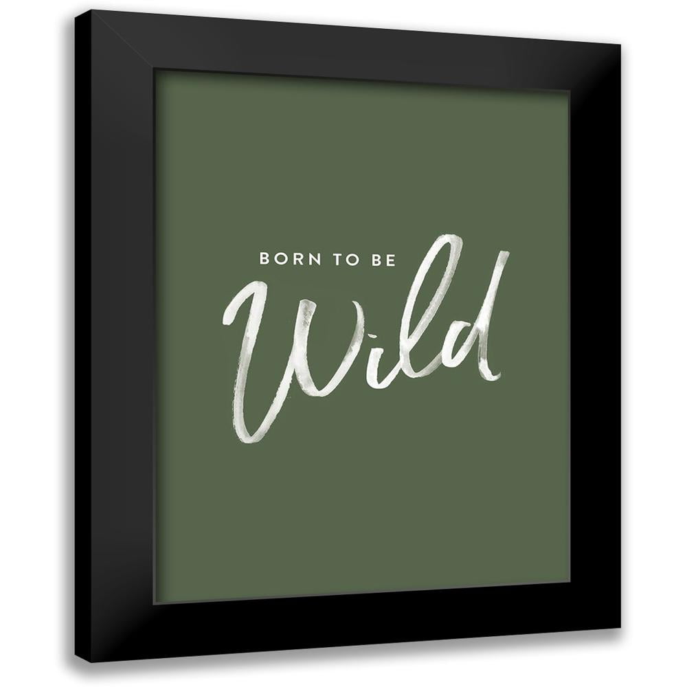 Urban Road 15x18 Black Modern Framed Museum Art Print Titled - Born to ...