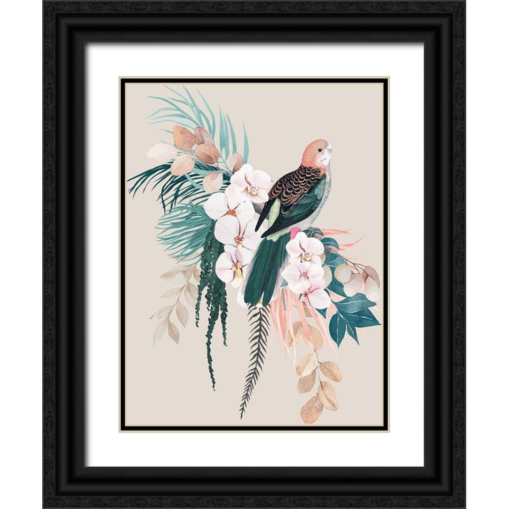 Urban Road 15x18 Black Ornate Wood Framed with Double Matting Museum ...