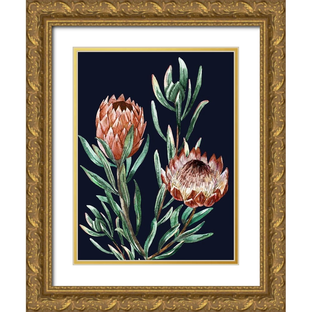 Urban Road 15x18 Gold Ornate Wood Framed with Double Matting Museum Art ...