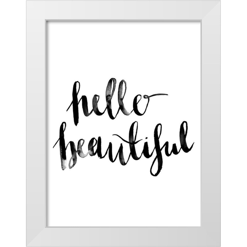 Urban Road 15x18 White Modern Wood Framed Museum Art Print Titled ...