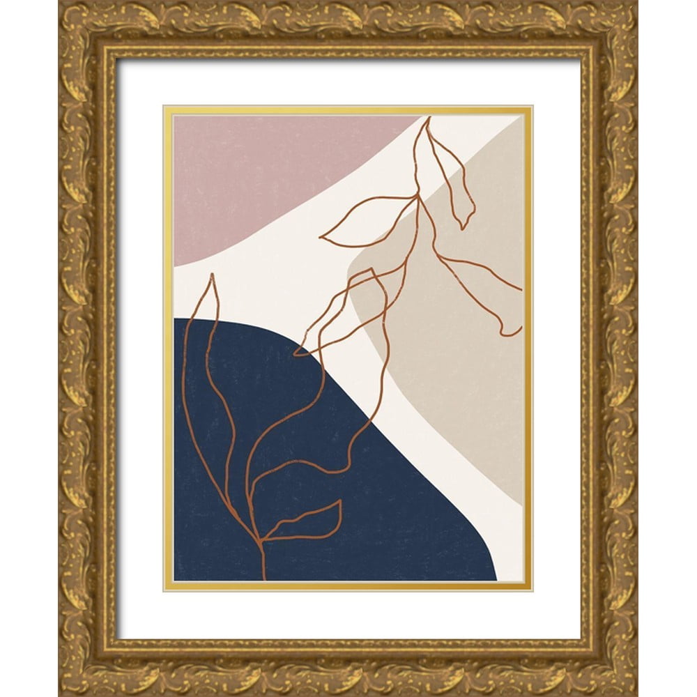 Urban Road 19x24 Gold Ornate Wood Framed with Double Matting Museum Art ...