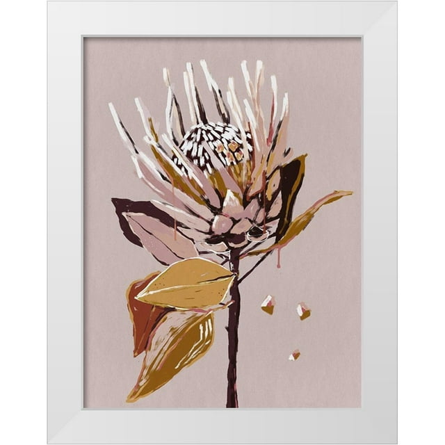 Urban Road 19x24 White Modern Wood Framed Museum Art Print Titled ...