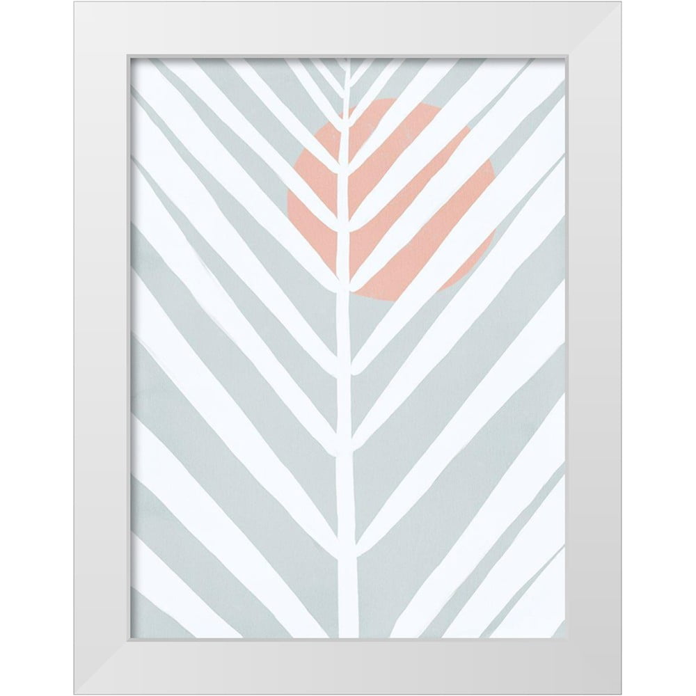 Urban Road 19x24 White Modern Wood Framed Museum Art Print Titled ...