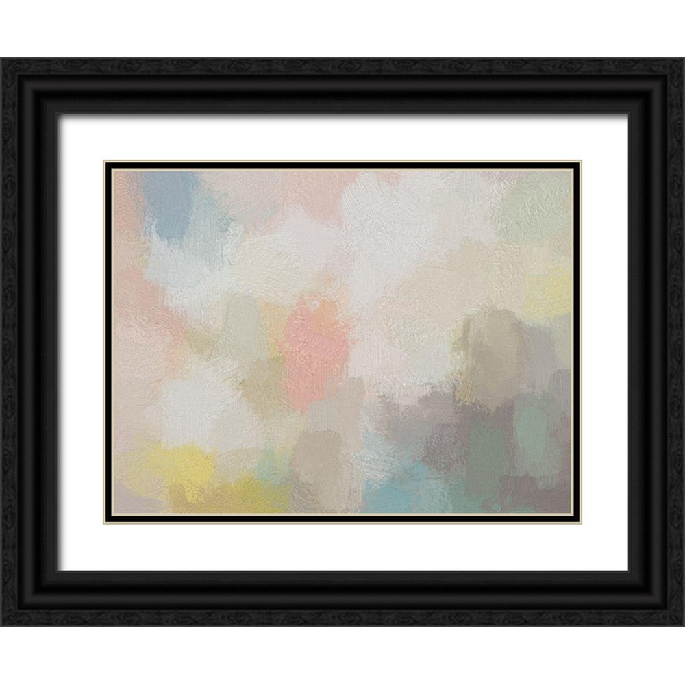 Urban Road 24x19 Black Ornate Wood Framed with Double Matting Museum ...