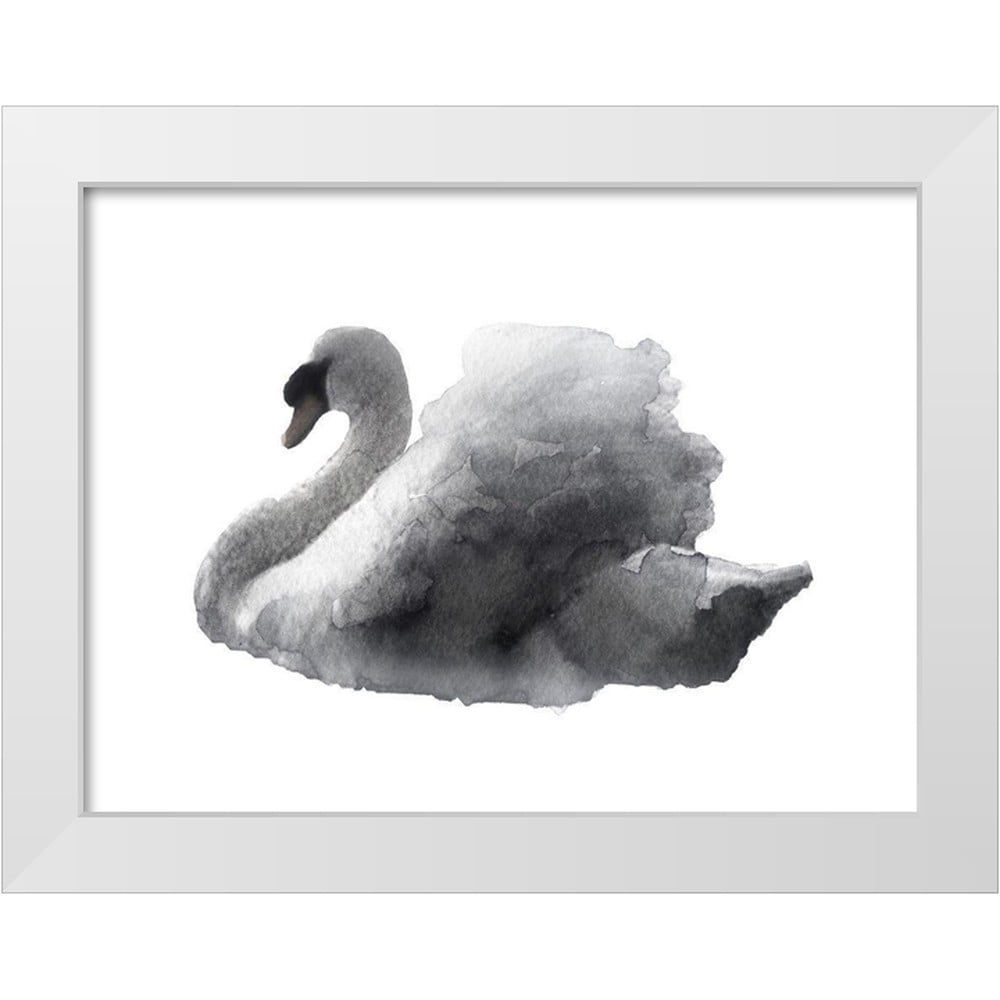 Urban Road 24x19 White Modern Wood Framed Museum Art Print Titled ...