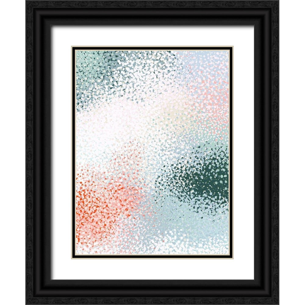Urban Road 25x32 Black Ornate Wood Framed with Double Matting Museum ...